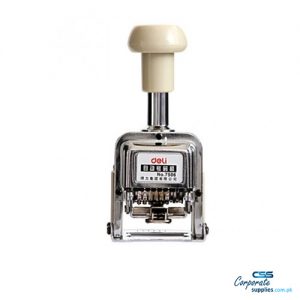 Auto Numbering Machine 6 Digits Deli Brand | Steel