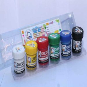 Omega Poster Colors Junior Transparent Gift Pack