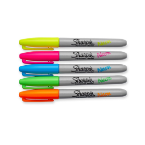 Sharpie Permanent Marker Neon Fine Point